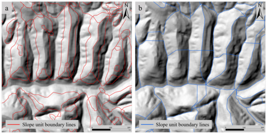 Classifying Slope Unit by Combining Terrain Feature Lines Based on Digital Elevation Models