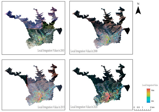 Land | Free Full-Text | Spatial Evolution Analysis and Spatial ...