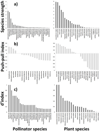 Contrasting Response of Mountain Plant-Pollinator Network to Fragmented ...