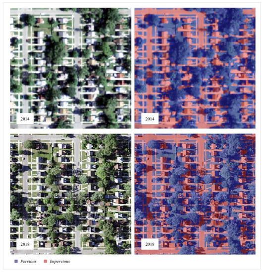 Urban Structure Changes in Three Areas of Detroit, Michigan (2014–2018) Utilizing Geographic ...