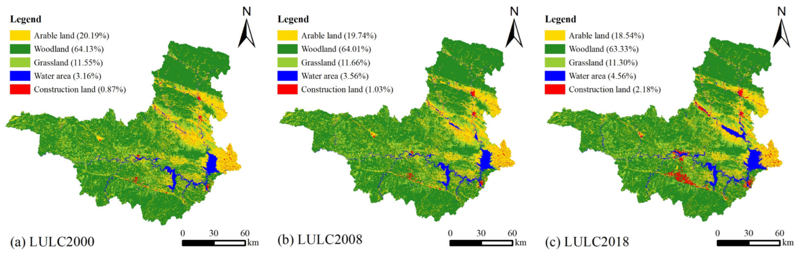 Land | Free Full-Text | Land Use and Ecosystem Services Evolution in Danjiangkou Reservoir Area ...