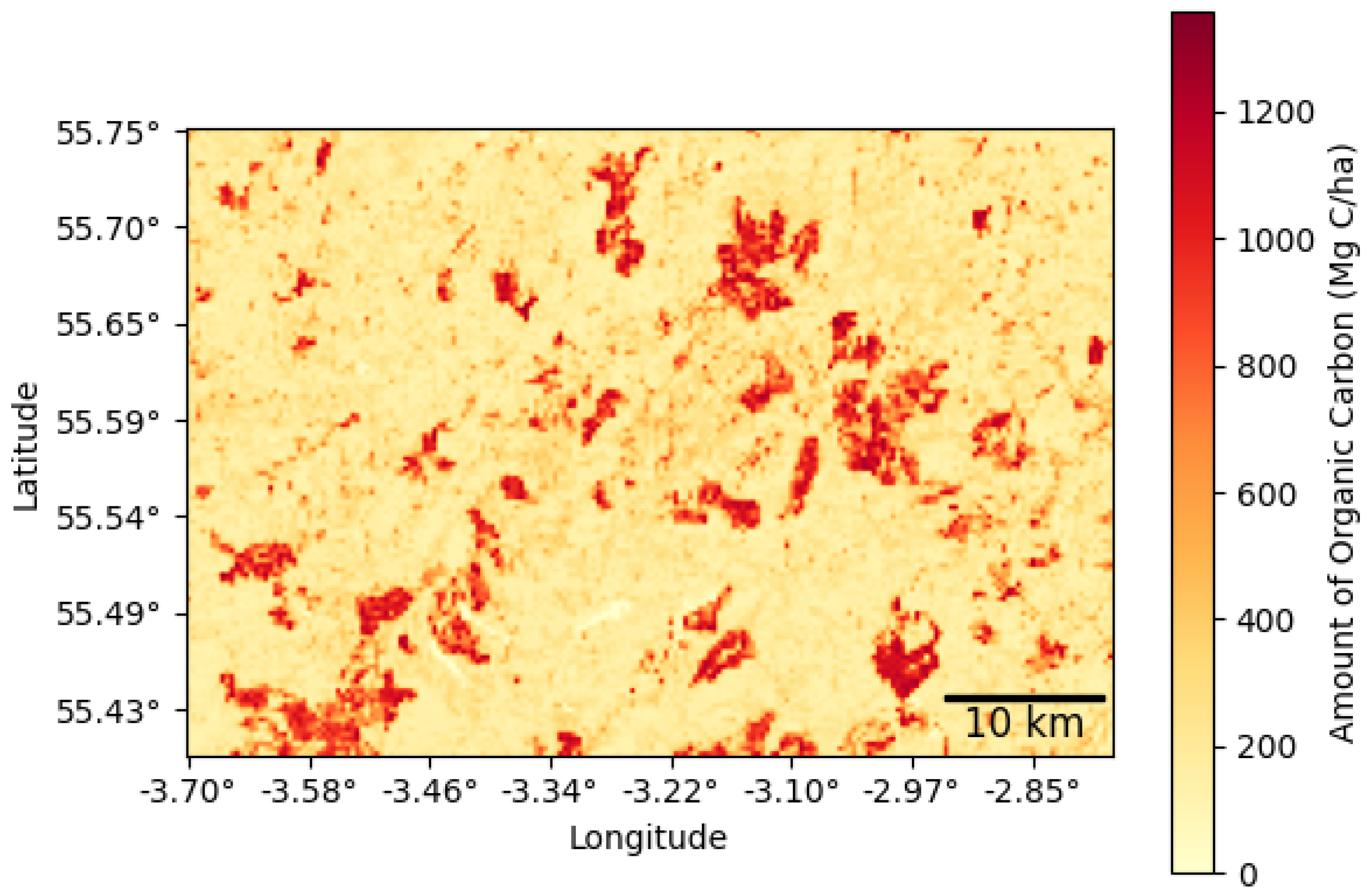 Satellite-Based Carbon Estimation in Scotland: AGB and SOC