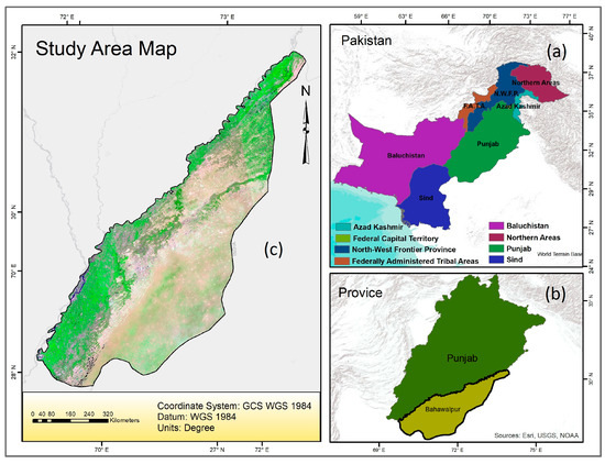 Cholistan Desert Map