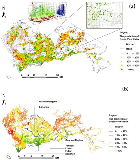Establishing a Reliable Assessment of the Green View Index Based on ...
