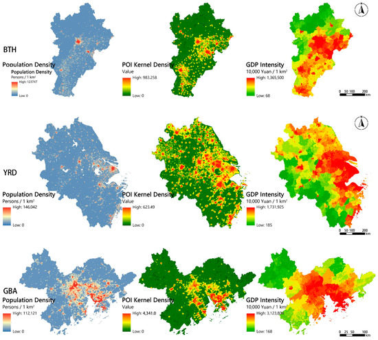 Land | Free Full-Text | Identification of Urban Clusters Based on ...