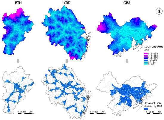 Land | Free Full-Text | Identification of Urban Clusters Based on ...