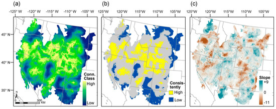 Temporal Patterns of Structural Sagebrush Connectivity from 1985 to 2020
