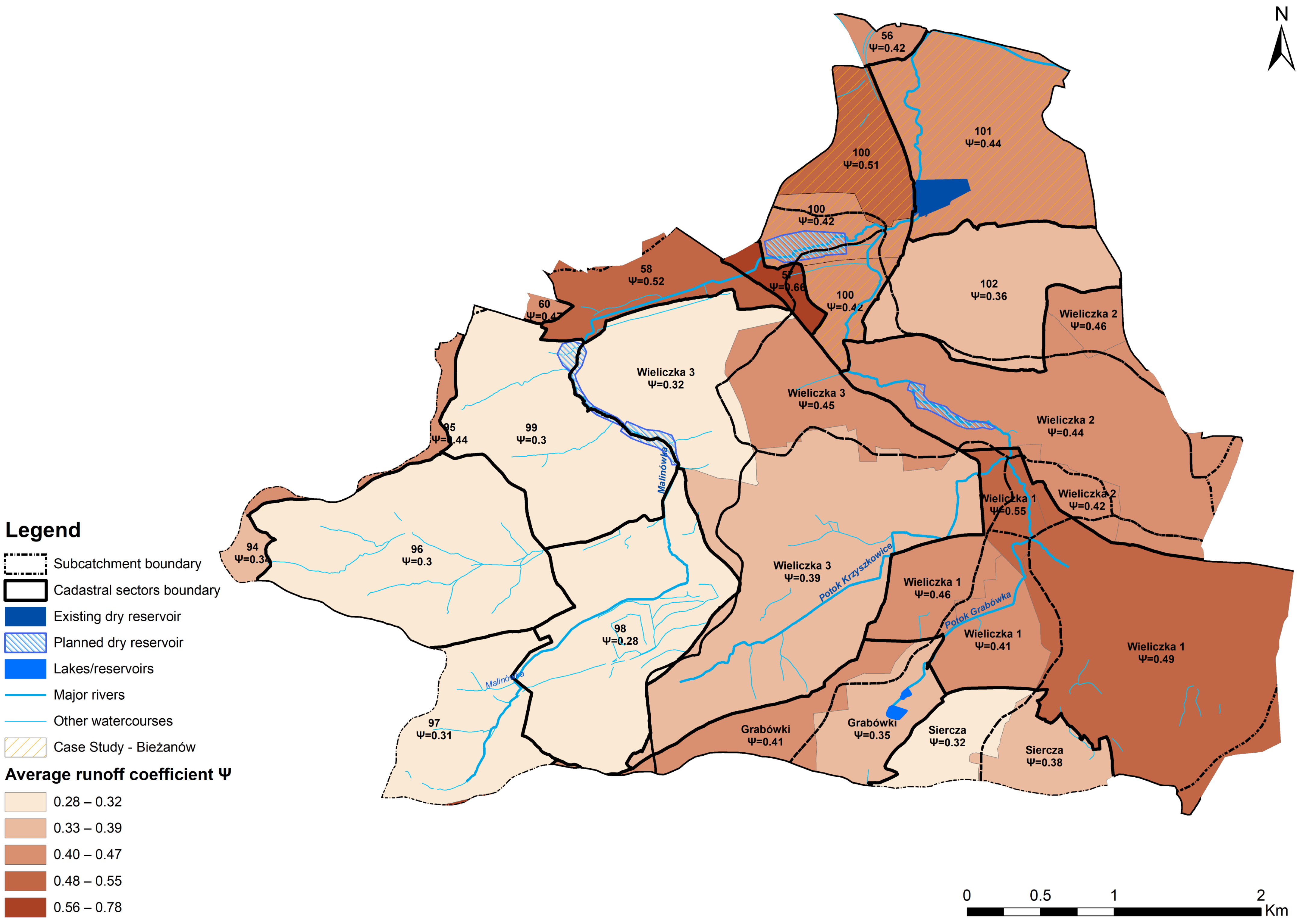 Land | Free Full-Text | City and Water Risk: Accumulated Runoff Mapping Analysis as a Tool for ...