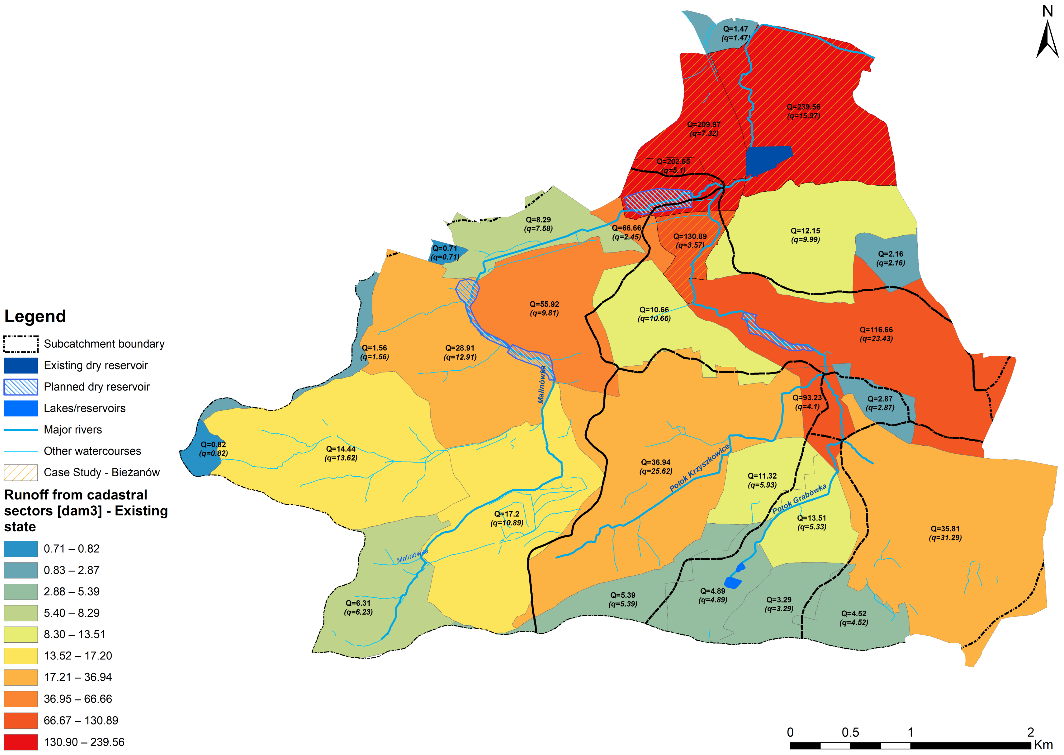 Land | Free Full-Text | City and Water Risk: Accumulated Runoff Mapping Analysis as a Tool for ...