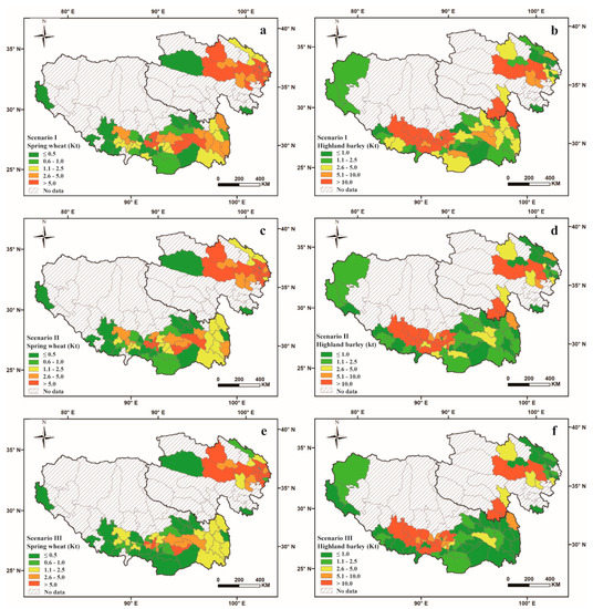 Spatial Distributions of Yield Gaps and Production Increase Potentials of Spring Wheat and ...
