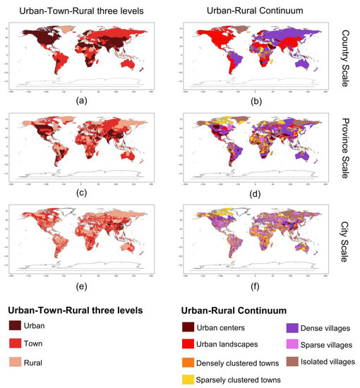 Land | Free Full-Text | New Insights into Urbanization Based on Global ...
