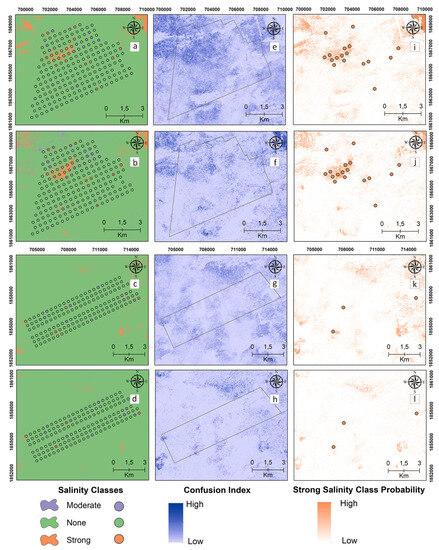 Application of Machine Learning Algorithms for Digital Mapping of Soil Salinity Levels and ...