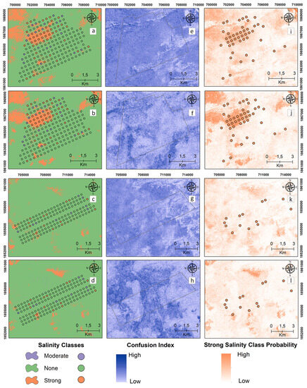 Application of Machine Learning Algorithms for Digital Mapping of Soil Salinity Levels and ...