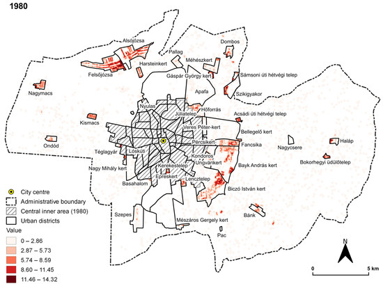 Changes in the Patterns of Population Distribution and Built-Up Areas ...