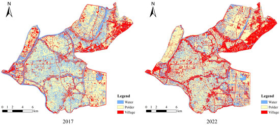 Spatiotemporal Evolution and Mechanisms of Polder Land Use in the ...
