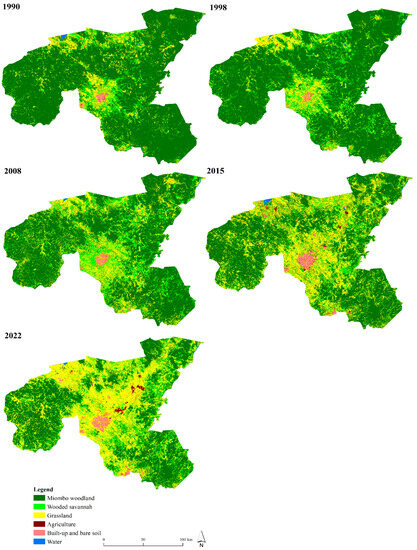 Mapping and Quantification of Miombo Deforestation in the Lubumbashi ...