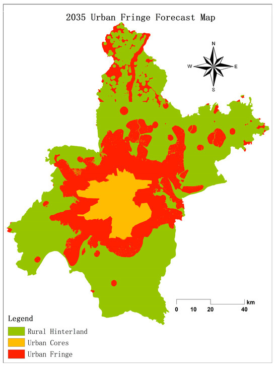 Evolution and Prediction of Urban Fringe Areas Based on Logistic–CA ...