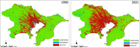Spatiotemporal Analysis of Urban Sprawl and Ecological Quality Study ...