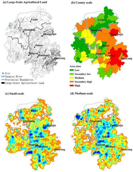 Land | Free Full-Text | Spatial Pattern of Large-Scale Agricultural ...