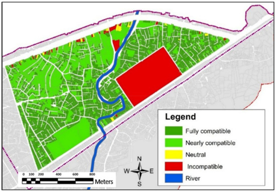 A Computational Geospatial Approach to Assessing Land-Use Compatibility in Urban Planning