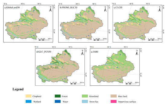 Consistency Analysis of Multi-Source Remote Sensing Land Cover Products ...