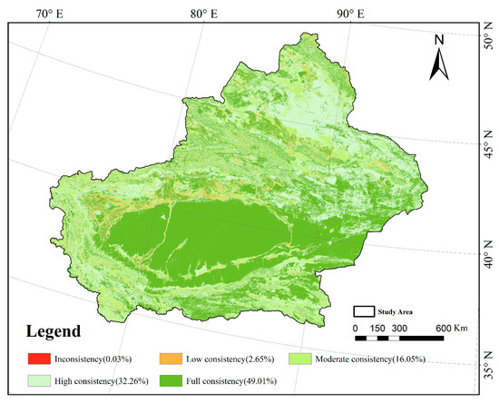 Consistency Analysis of Multi-Source Remote Sensing Land Cover Products ...