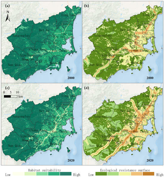 Spatial Optimization and Temporal Changes in the Ecological Network: A Case Study of Wanning ...