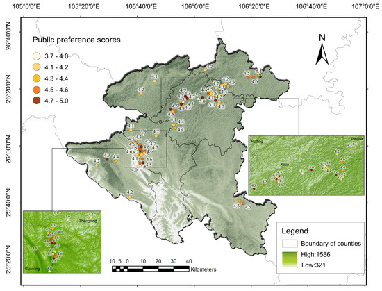 An Interpretation of Landscape Preferences Based on Geographic and ...