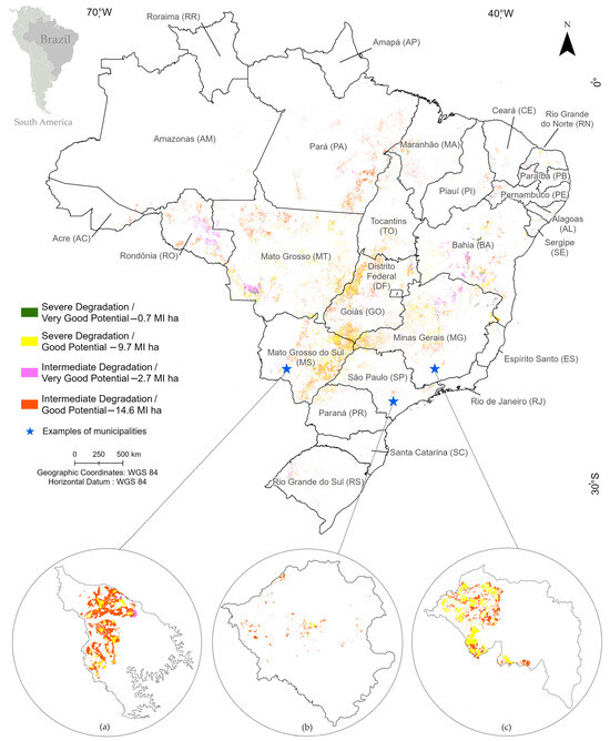 Potential for Agricultural Expansion in Degraded Pasture Lands in ...