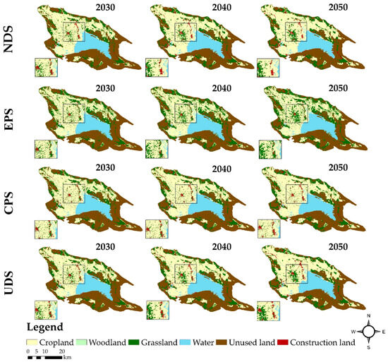 Land | Free Full-Text | A Simulated Assessment of Land Use and Carbon ...