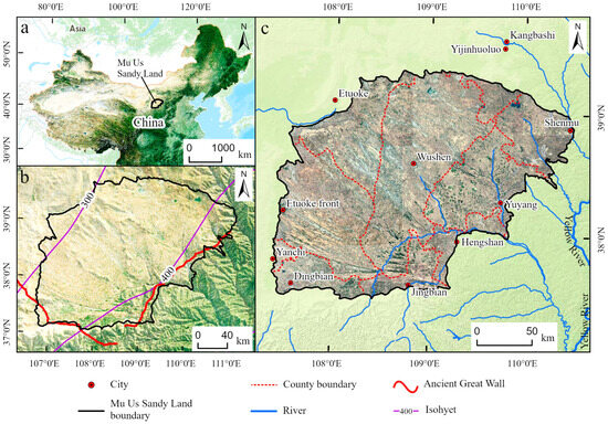 Landscape Dynamics of the Mu Us Sandy Land Based on Multi-Source Remote ...