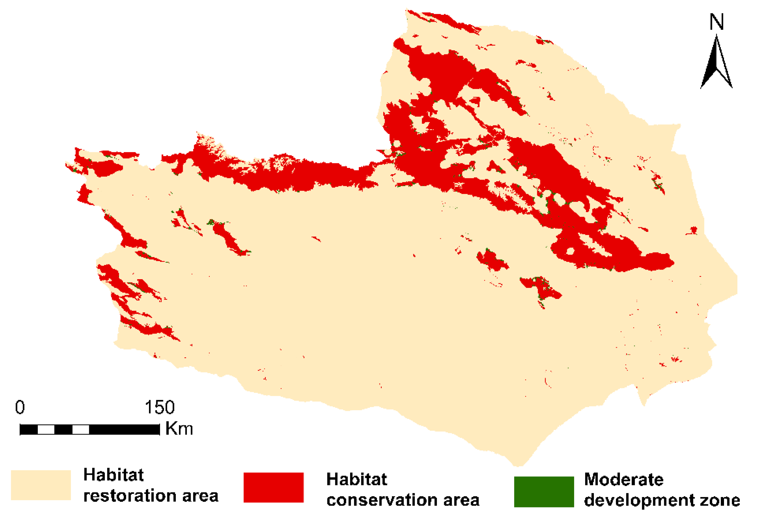 Land | Free Full-Text | Spatiotemporal Evolution of Habitat Quality and Scenario Modeling ...
