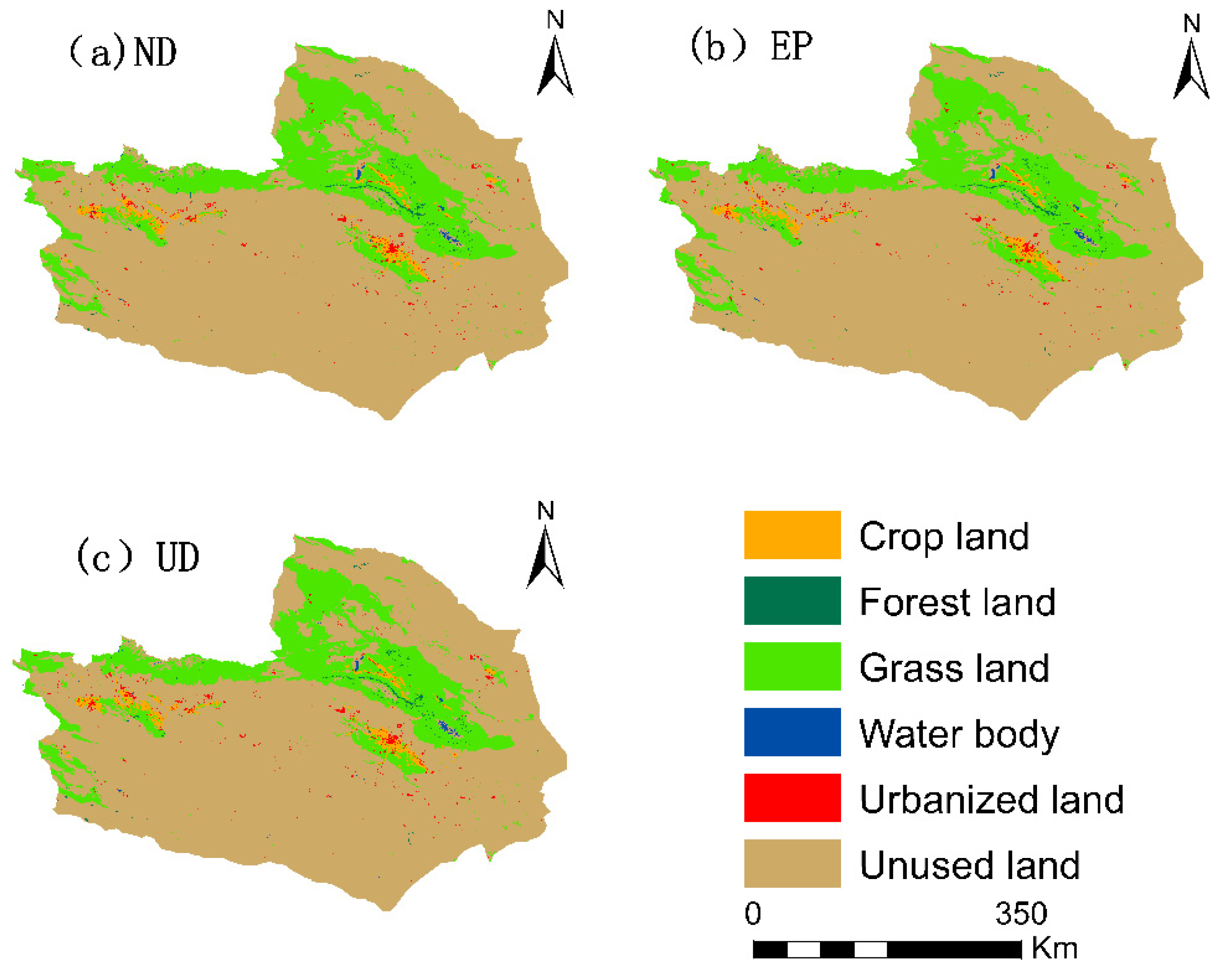 Land | Free Full-Text | Spatiotemporal Evolution of Habitat Quality and Scenario Modeling ...