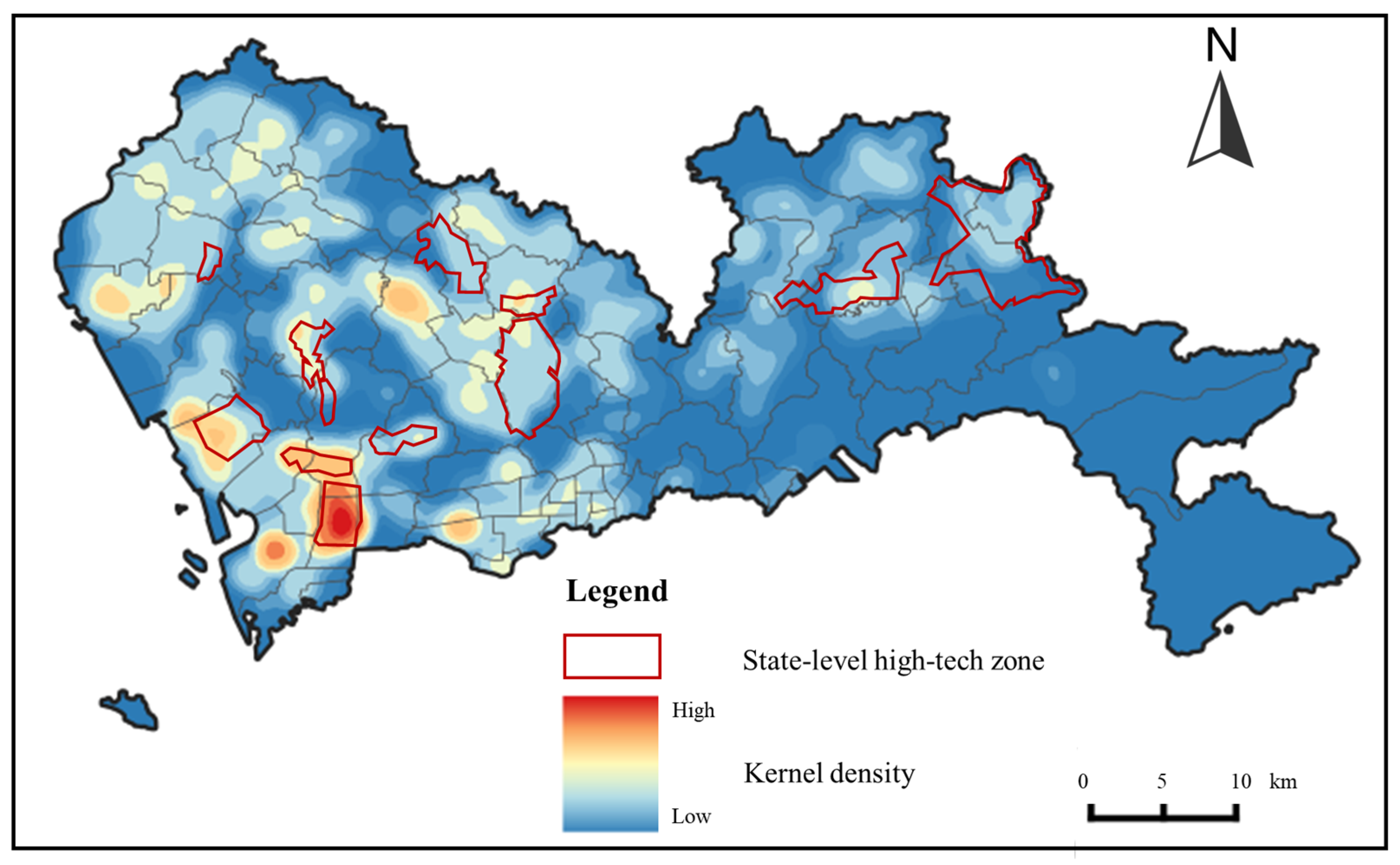 Spatial Distribution and Location Determinants of High-Tech Firms in ...