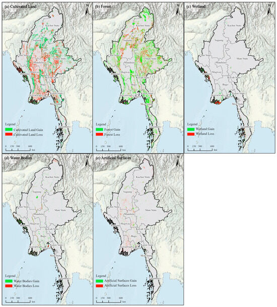 Dynamics in Land Cover and Landscape Patterns of Myanmar: A Three ...