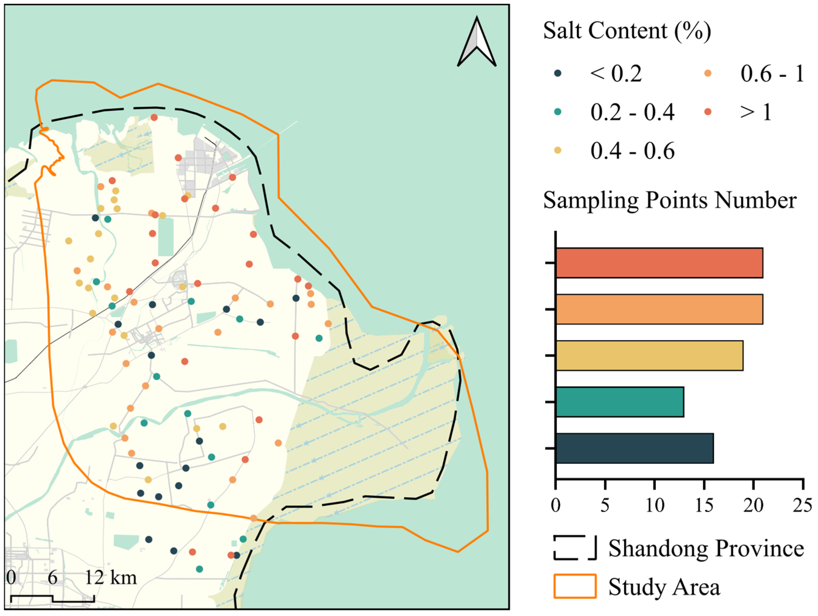 Long-Term Assessment of Soil Salinization Patterns in the Yellow River Delta Using Landsat ...