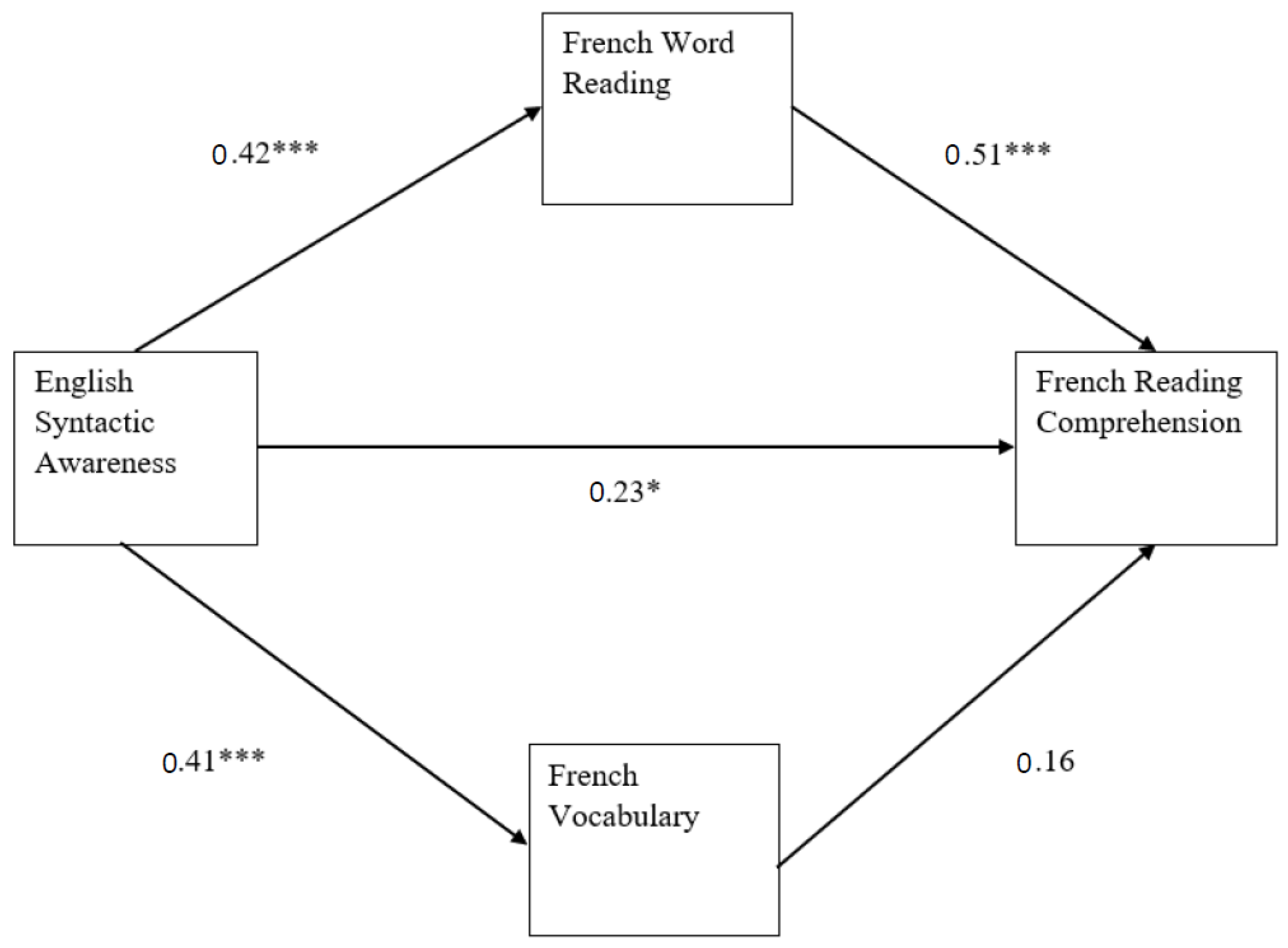 Syntactic Awareness and Reading Comprehension in Emergent Bilingual Children