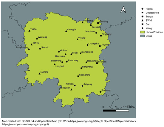 The Dative Markers and Their Developments in Hunan Sinitic Languages