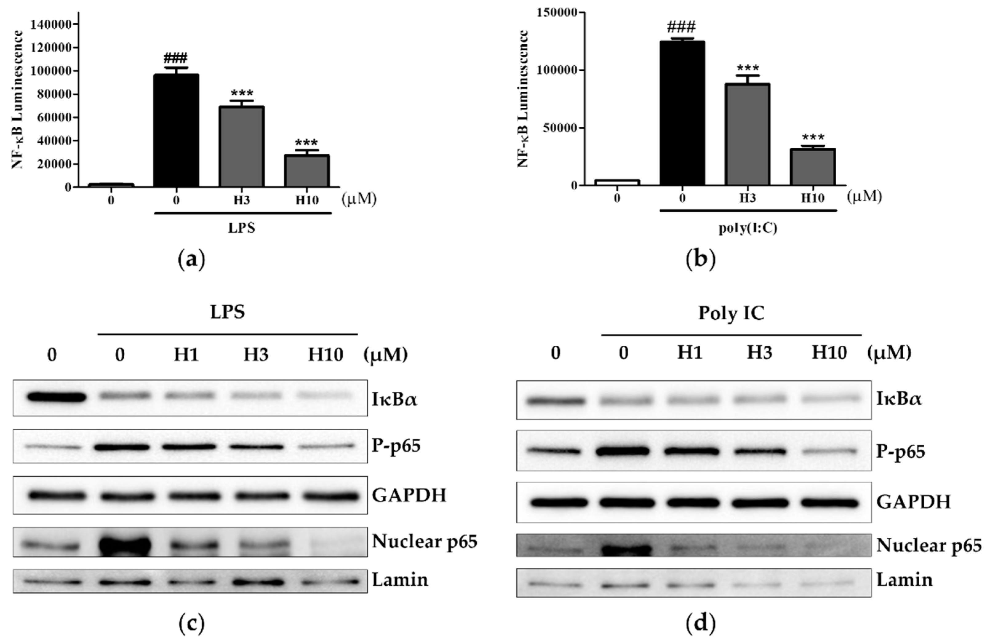 Harmine Inhibits Multiple TLR-Induced Inflammatory Expression through ...