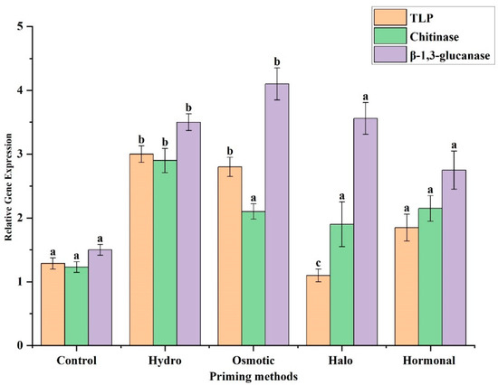 Hydropriming and Osmotic Priming Induce Resistance against Aspergillus ...