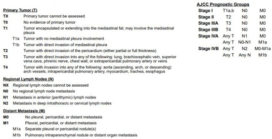 Current Treatment Approaches for Thymic Epithelial Tumors