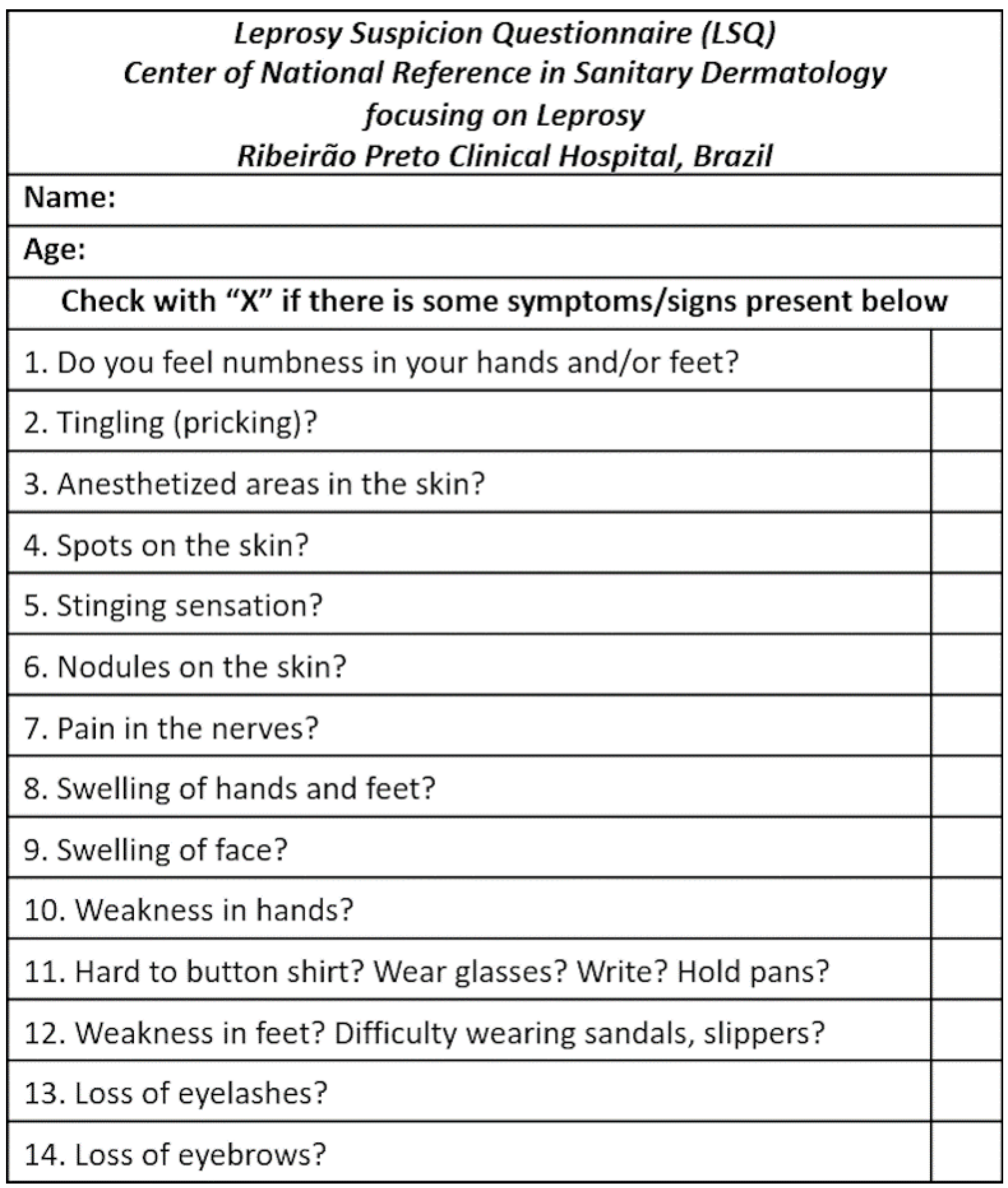 Exploring Active Case Detection Approaches for Leprosy Diagnosis in ...