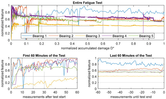 Individual Feature Selection of Rolling Bearing Impedance Signals for Early Failure Detection