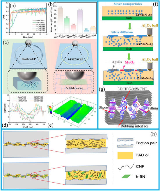Progress of Multidimensional Nano-Additives under Dry/Liquid Wear: A Review