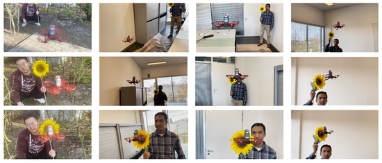 Autonomous Visual Navigation for a Flower Pollination Drone