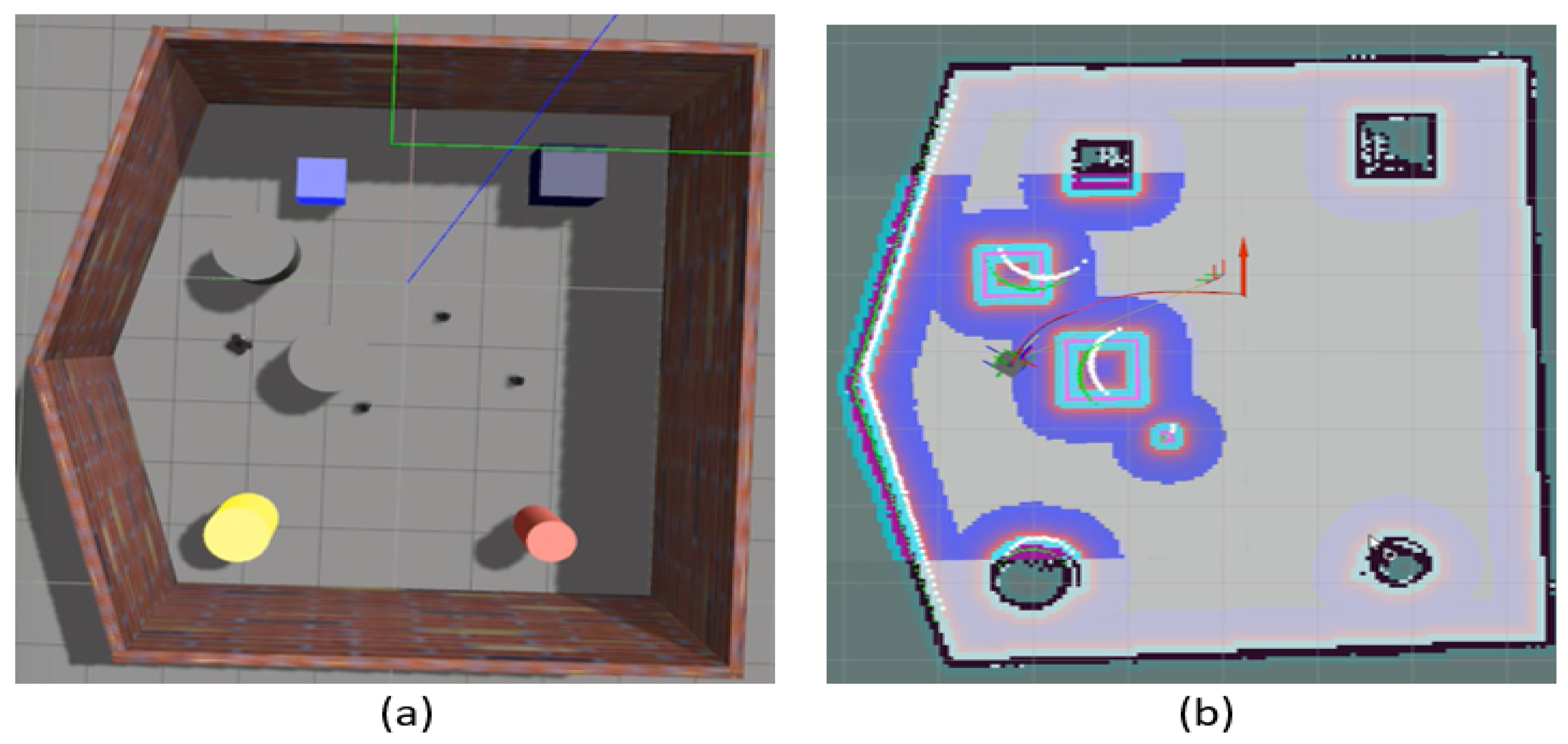 Velocity Estimation and Cost Map Generation for Dynamic Obstacle Avoidance of ROS Based AMR