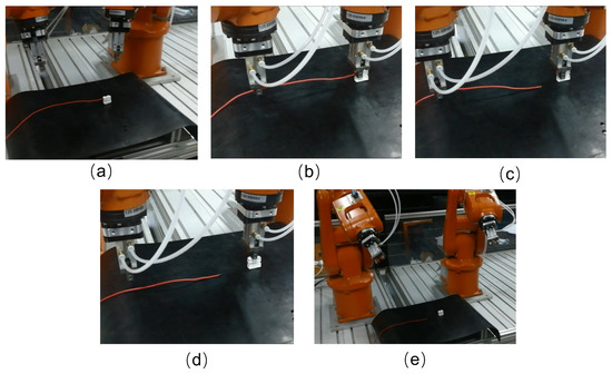 Trajectory Planning of Dual-Robot Cooperative Assembly