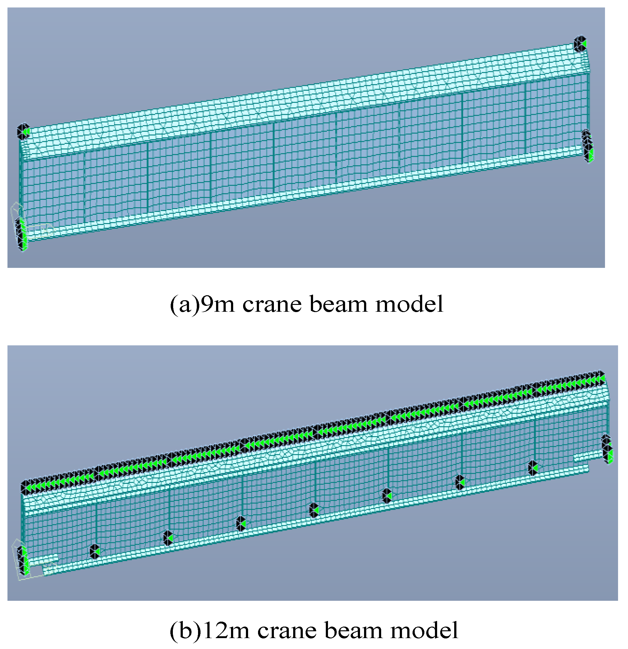 Finite Element Analysis and Reinforcement of Steel Crane Beam under Eccentric Track Loading