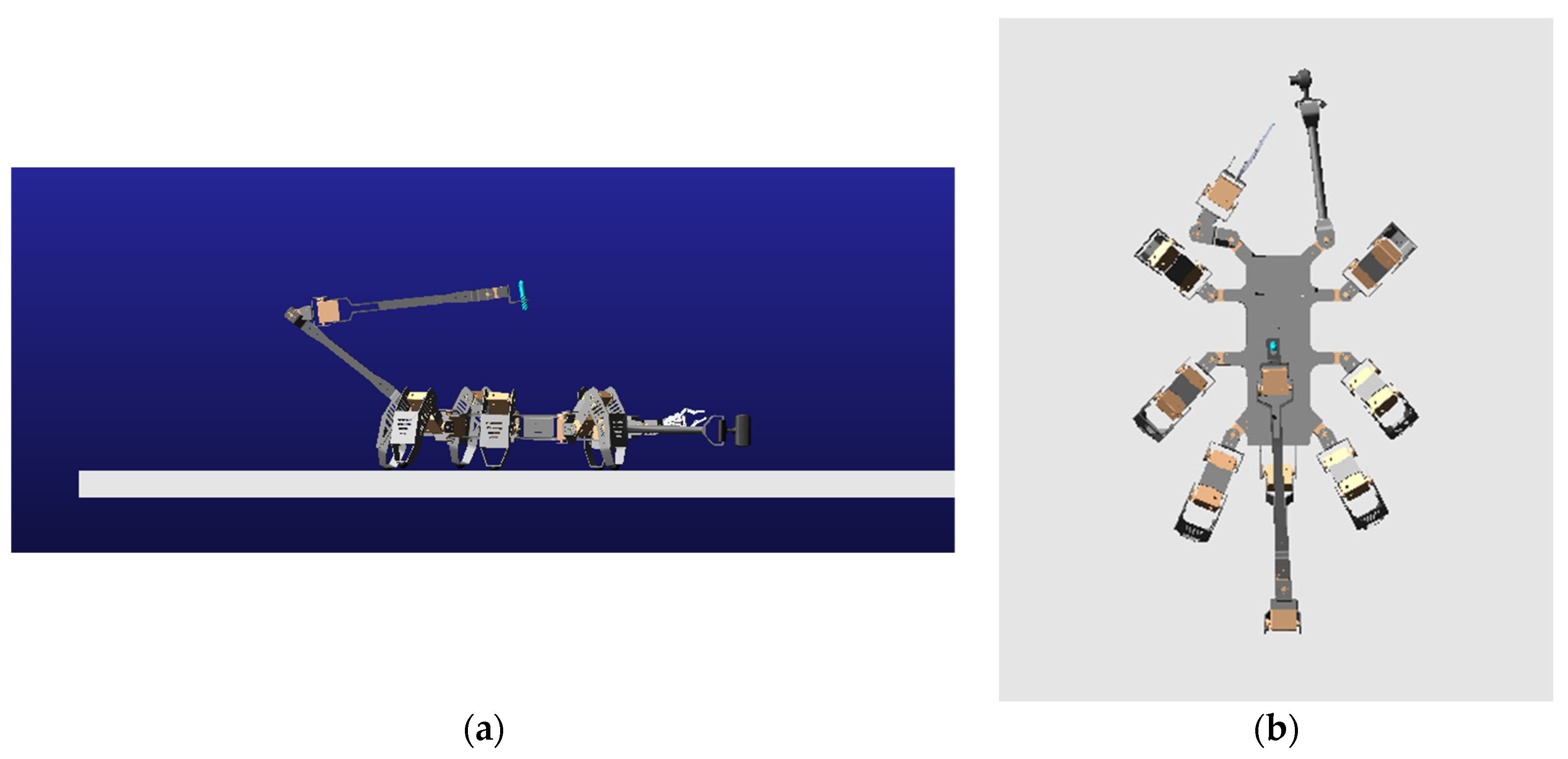 Synergistic Motion Stability of a Scorpion-like Composite Robot