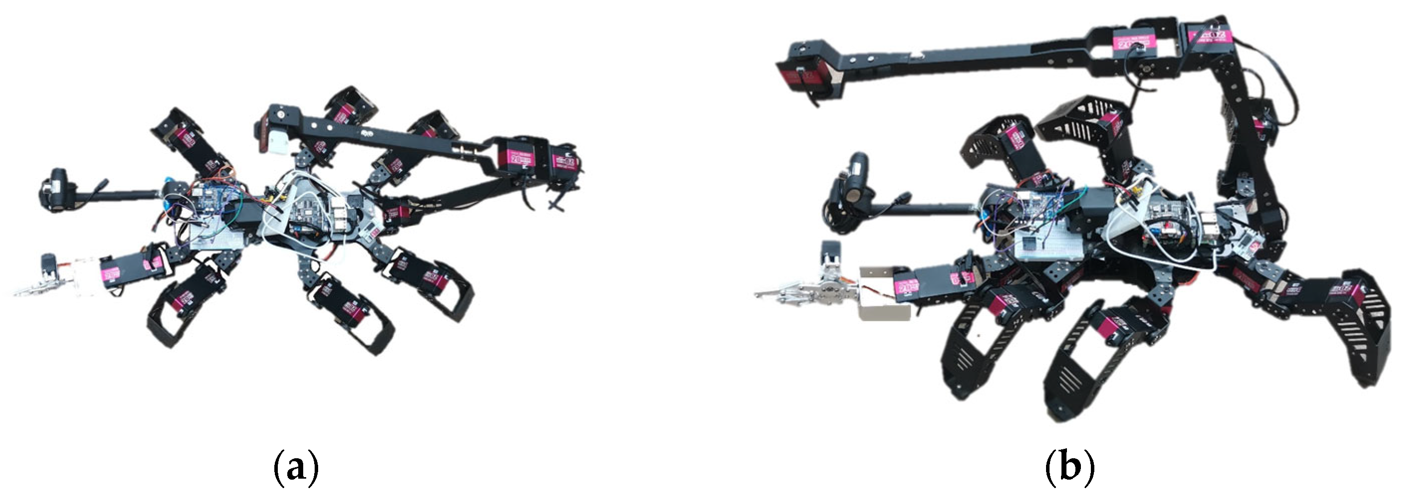 Synergistic Motion Stability of a Scorpion-like Composite Robot